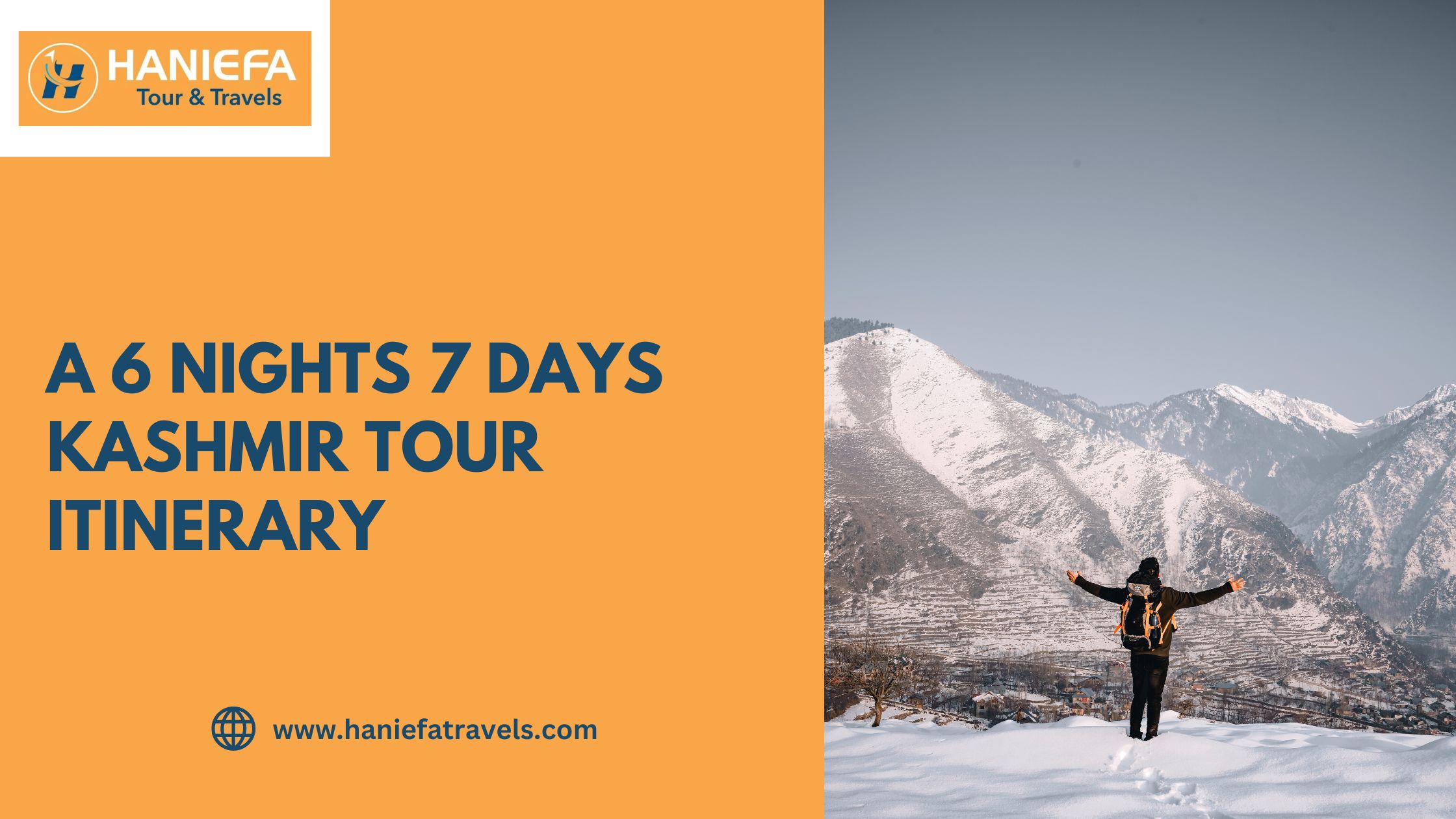 A Perfect 6 Nights 7 Days Kashmir Tour Itinerary | Haniefa Travels