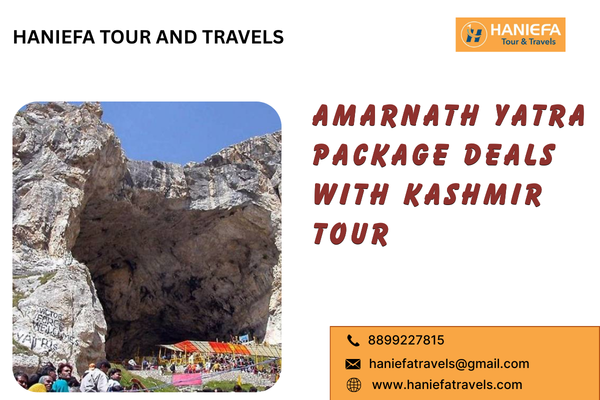 Amarnath Yatra Package Deals with Kashmir Tour - Haniefa Tour and Travels
